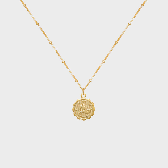 Cancer Astrology Coin Necklace – TOA
